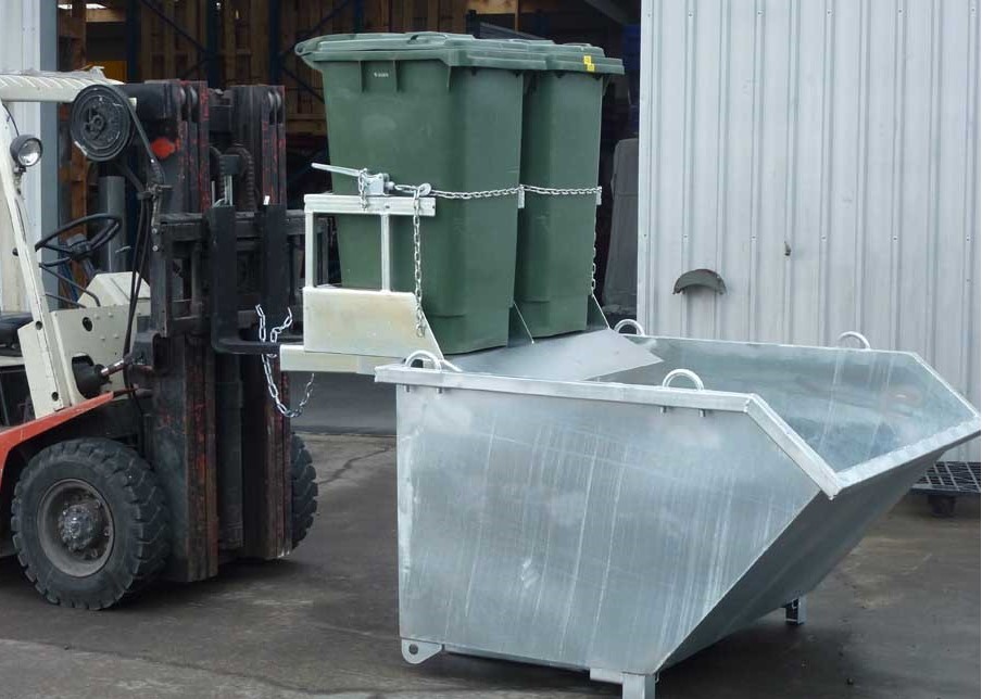 Waste Management Equipment NZ | Hoppers, Wheelie Bins & Trailers ...