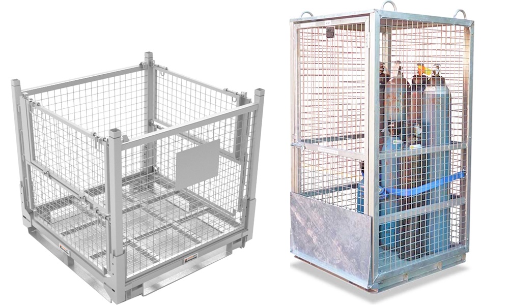 Secure Stillage and Storage Cages for Various Industries | Astrolift ...
