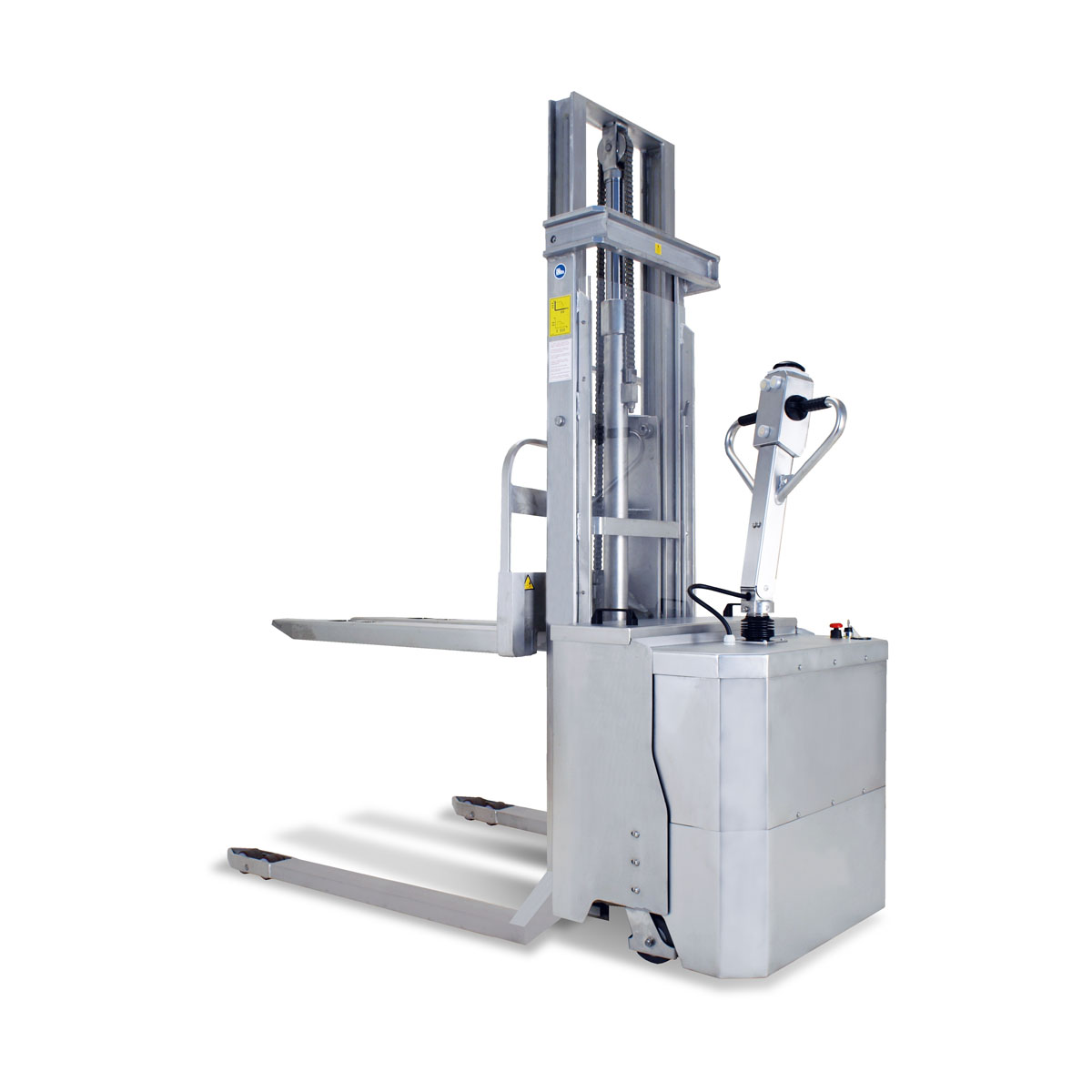 Galvanised Electric Straddle Stacker | Astrolift | Pallet Stackers ...