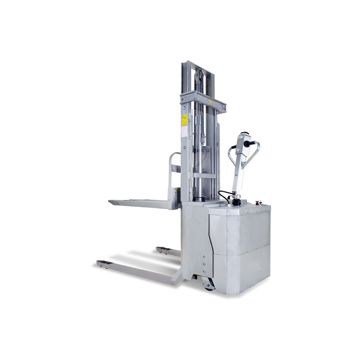 Galvanised Electric Straddle Stacker | Astrolift | Pallet Stackers ...