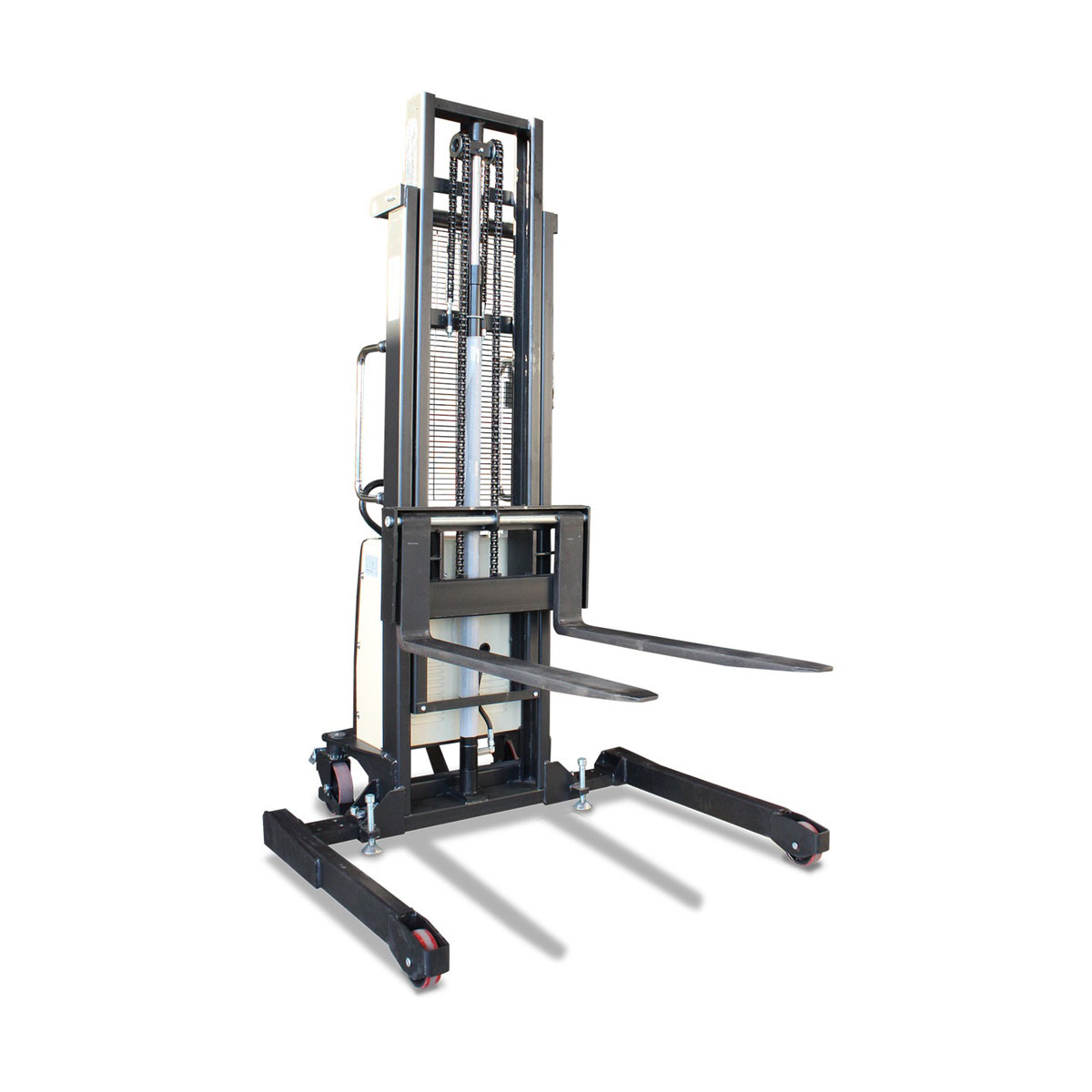 Sand Semi-Electric Straddle Stacker | Astrolift | Pallet Stackers ...