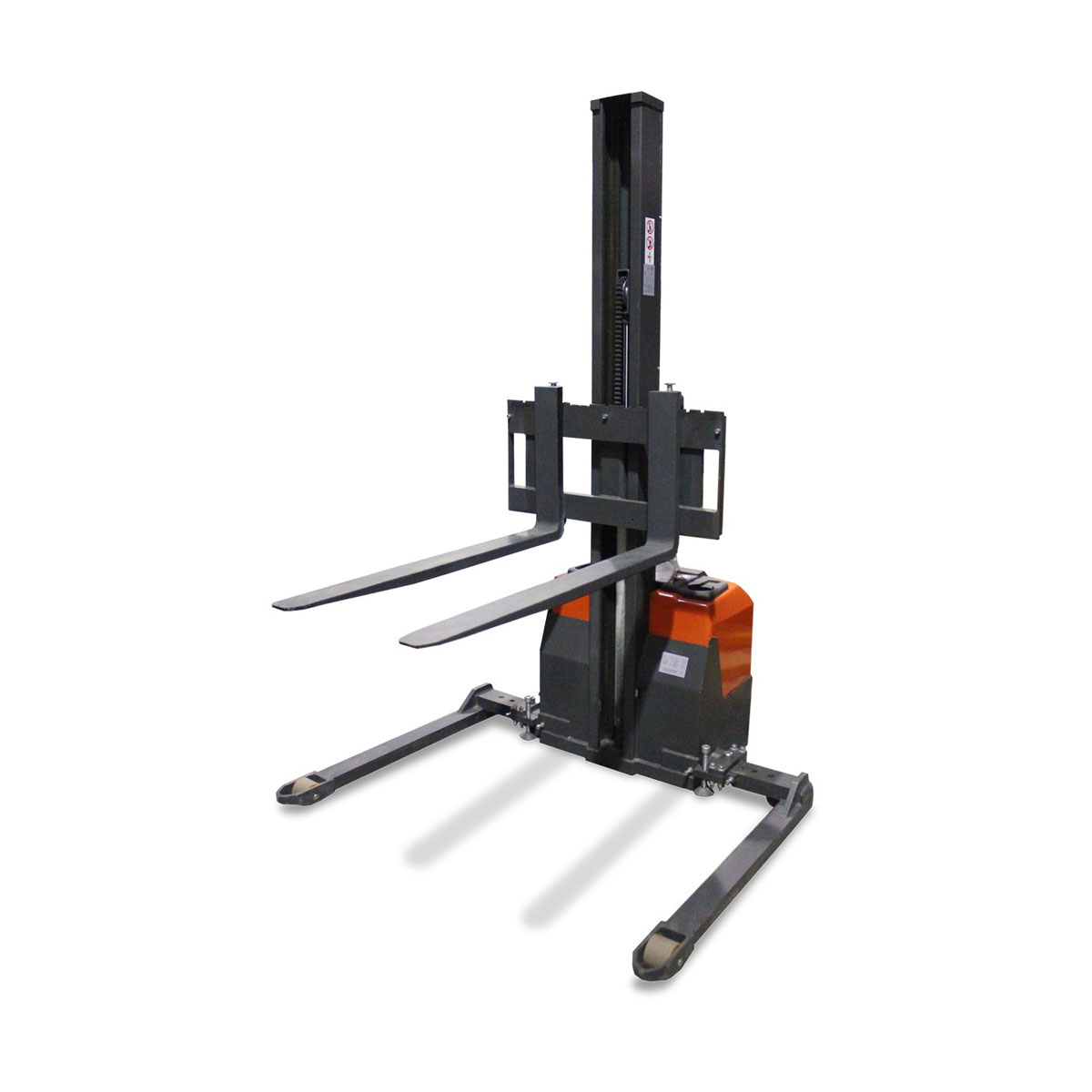 Orange Electric Straddle Stacker | Astrolift | Pallet Stackers | Astrolift