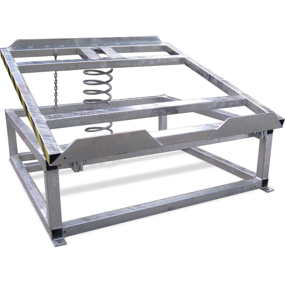 Tilting Lift Table (Spring - Galvanised) | Tilt Lift Tables | Astrolift