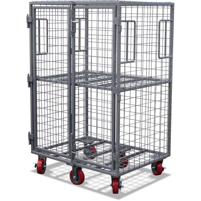 Cage Trolley (Dual-door) | Cage Trolleys | Astrolift