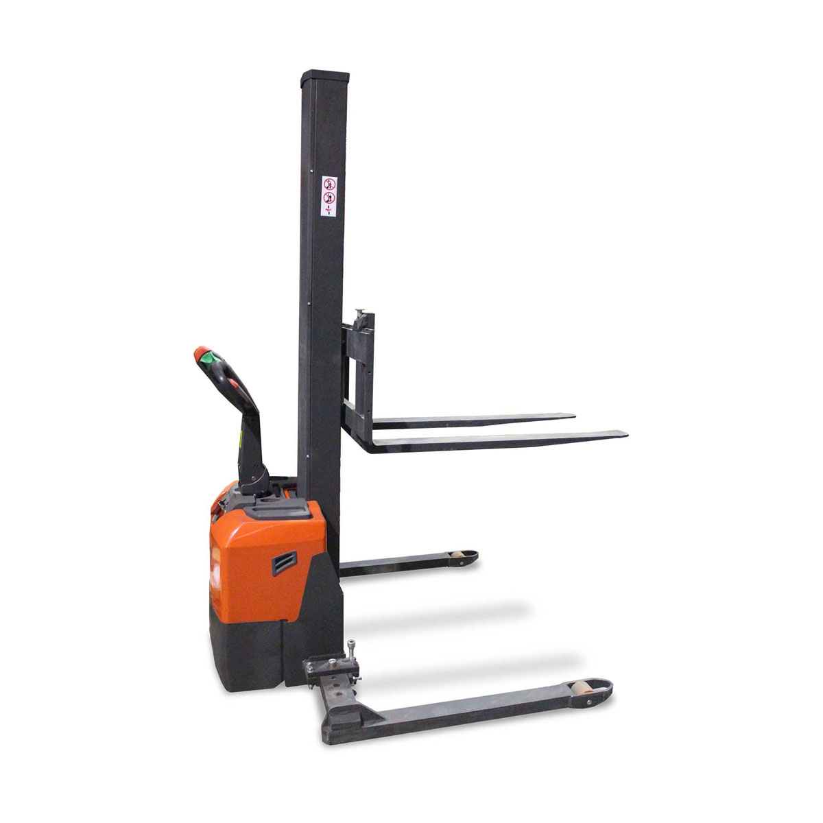 Orange Electric Straddle Stacker | Astrolift | Pallet Stackers | Astrolift