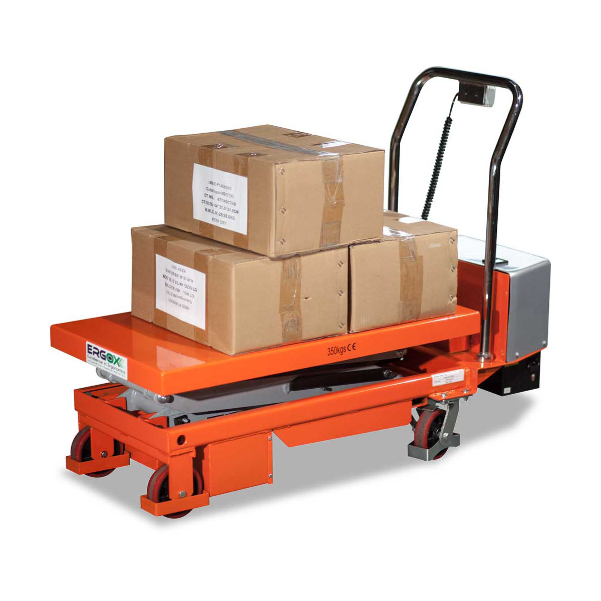 Mobile Scissor Lift Trolley (Electric-Lift) | Mobile Lift Tables ...