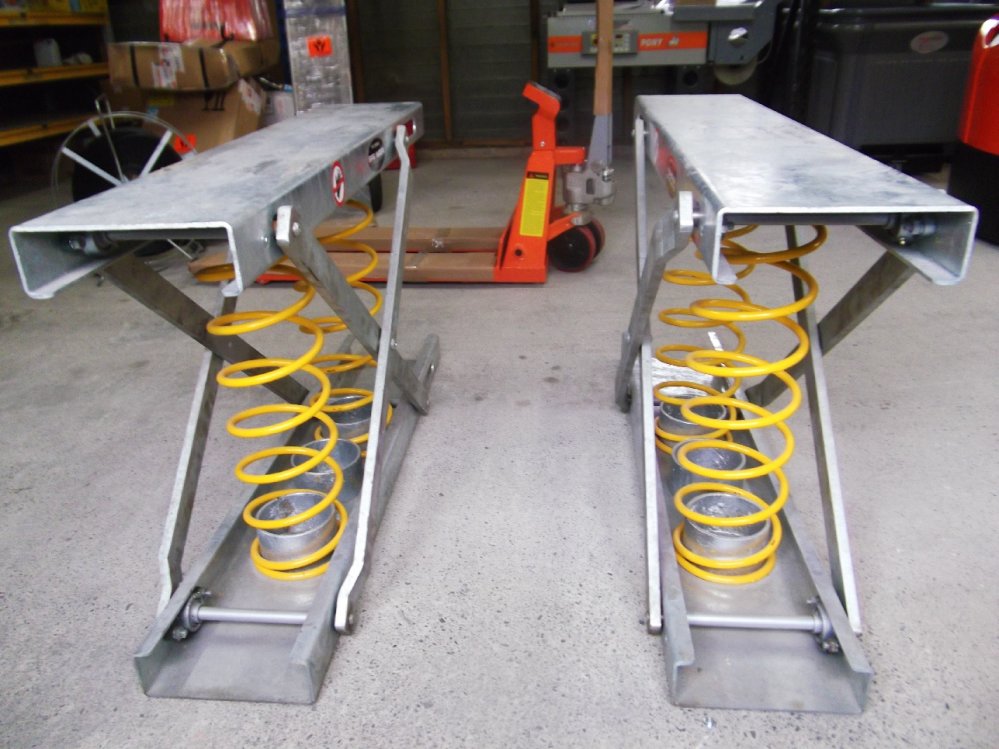 Timber Bearer | Galvanised Steel | Spring Loaded | Spring-Loaded Lift ...