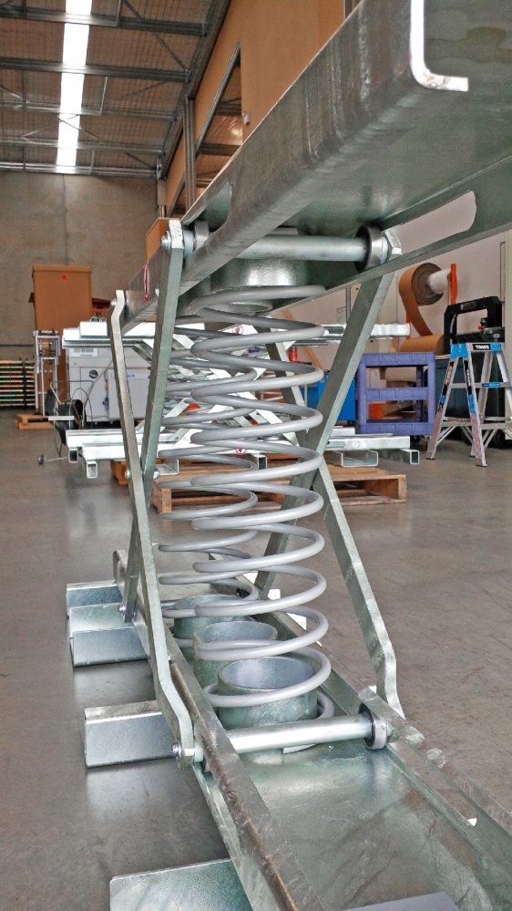 Timber Bearer | Galvanised Steel | Spring Loaded | Spring-Loaded Lift ...