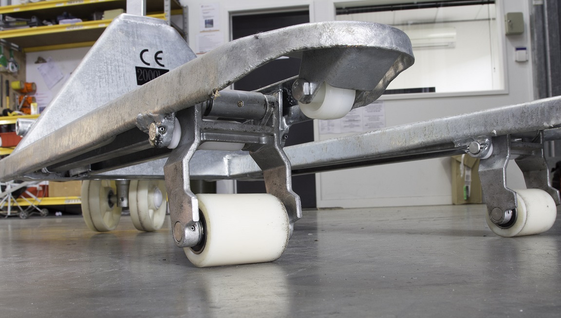 Galvanised Pallet Trucks | Astrolift | 2-Way Pallet Trucks | Astrolift
