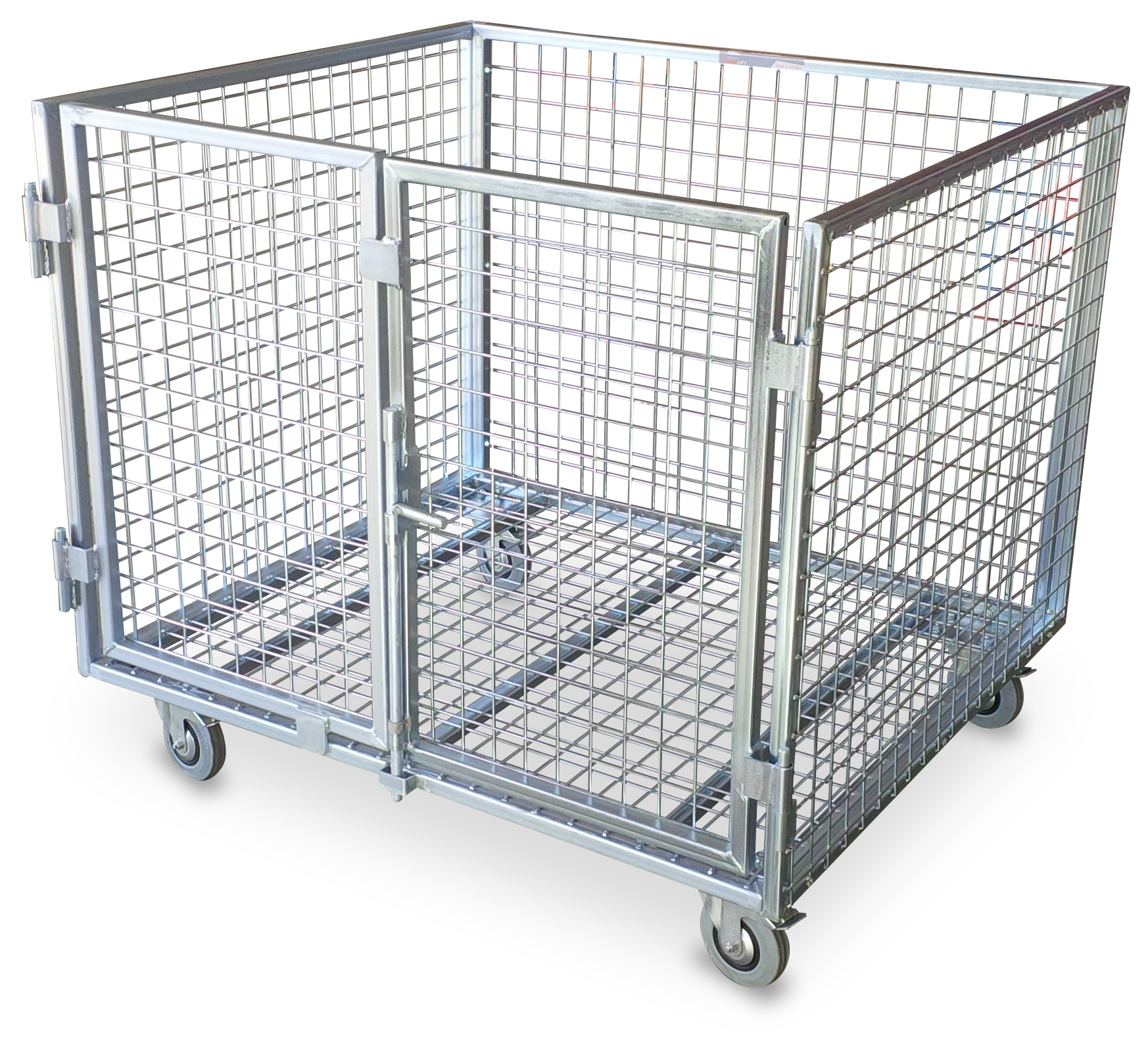 Dual-door Cage Trolley Small | Astrolift | Cage Trolleys | Astrolift