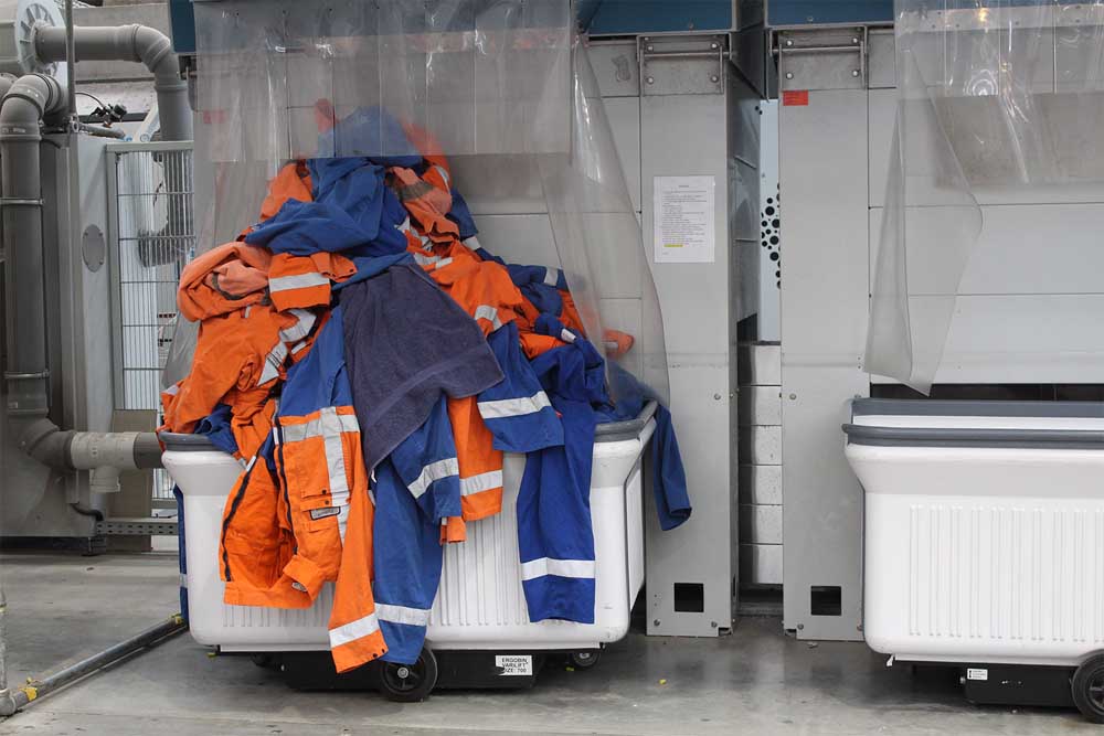 Ergobin Self-levelling Trolley (Grey) | Self-levelling Trolleys | Astrolift