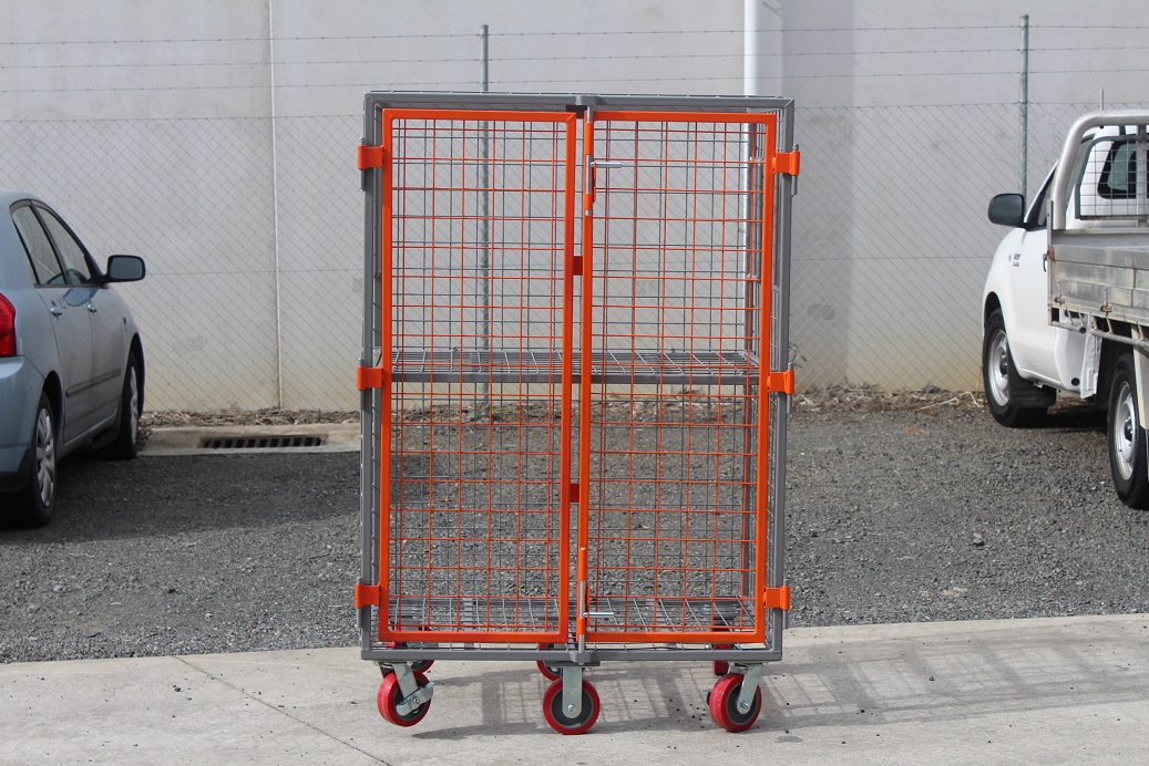 Cage Trolley (Dual-door) | Cage Trolleys | Astrolift