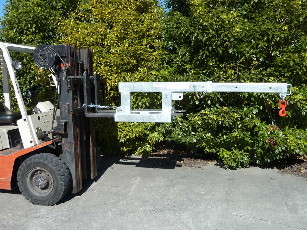 Hook - Adjustable Jib Short | Forklift Attachments | Astrolift