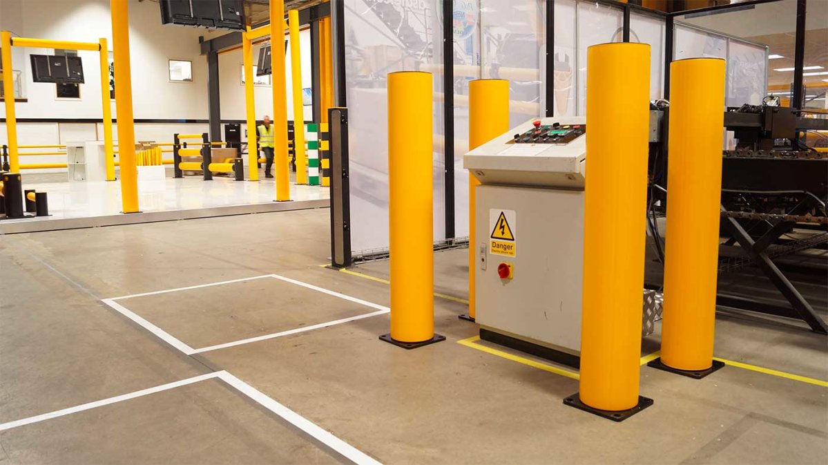 Flexible Plastic Bollards NZ | Astrolift | Bolt-down Bollards | Astrolift