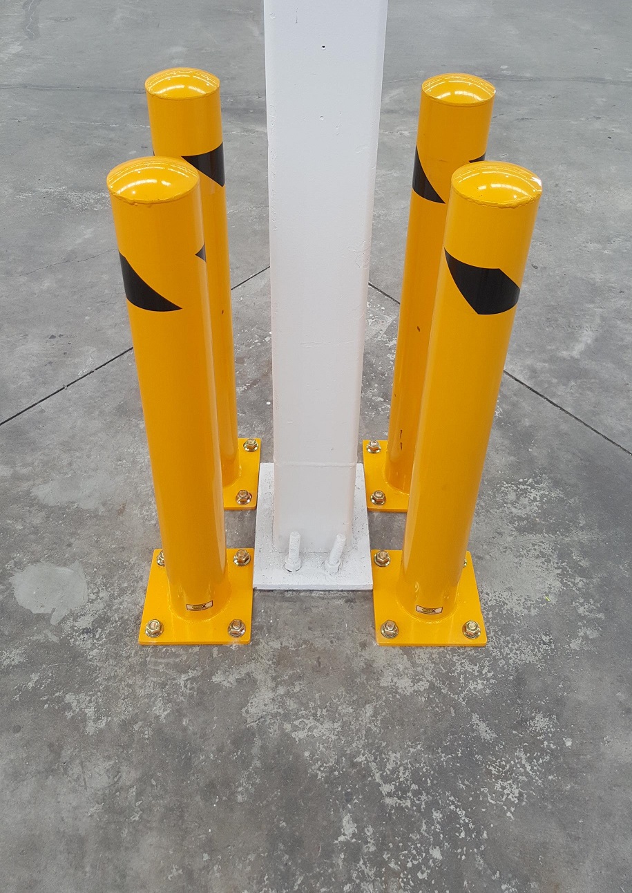 Bollards | Safety Bollards | Astrolift NZ | Bolt-down Bollards | Astrolift