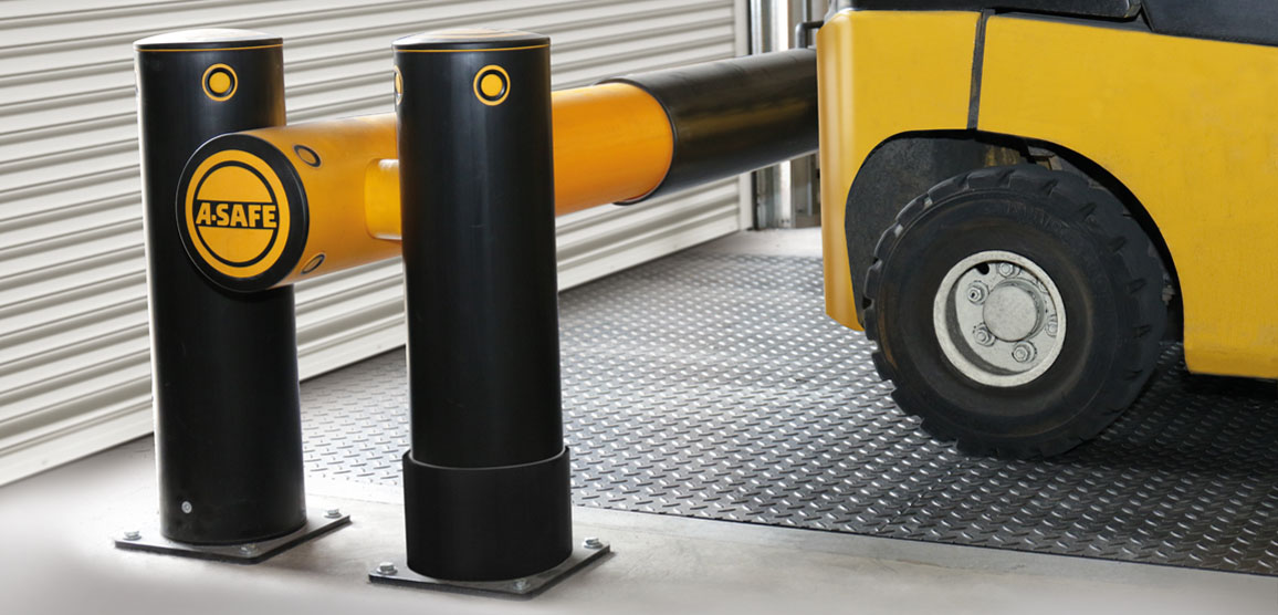 Dock Gate - A-Safe (Flexible Plastic) | Traffic Barriers | Astrolift