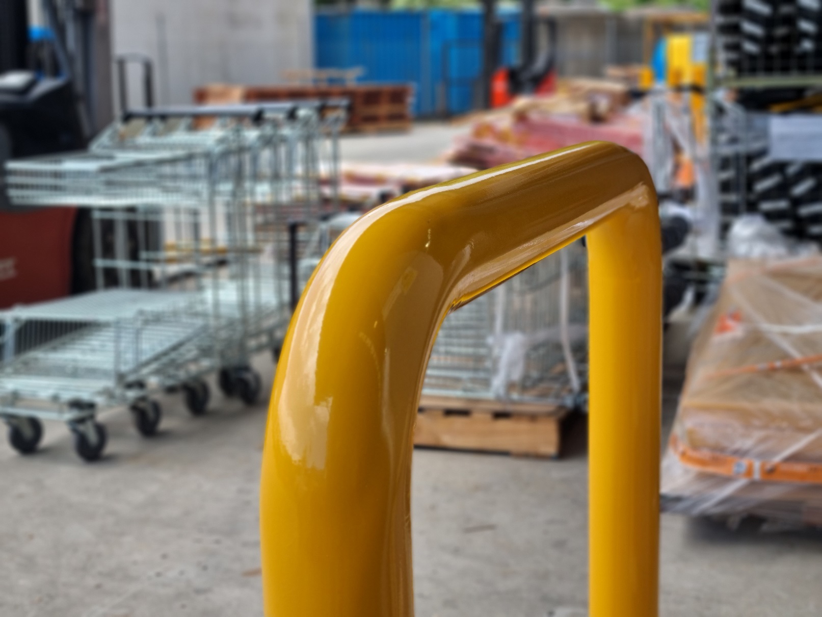 Bolt-down Hoop Bollard | Astrolift | Bolt-down Bollards | Astrolift