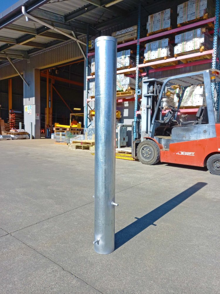 Cast-in Bollard (Galvanised) | Cast-in Bollards | Astrolift