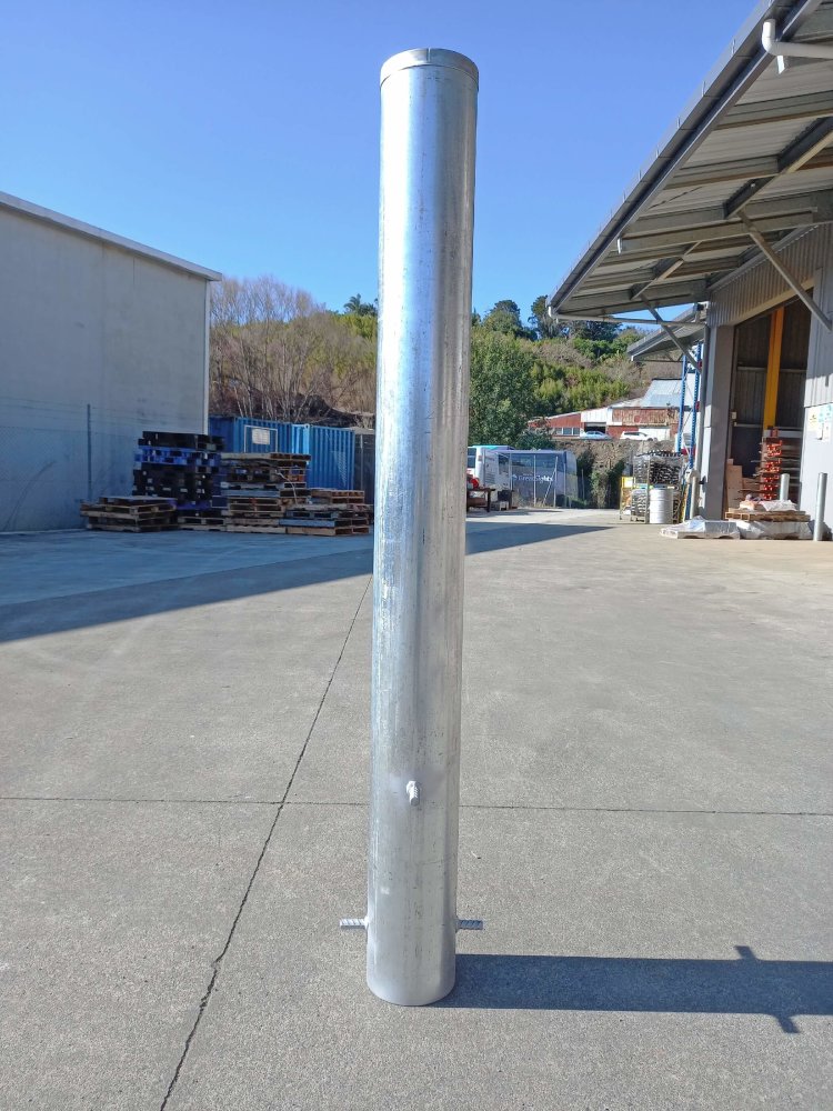 Cast-in Bollard (Galvanised) | Cast-in Bollards | Astrolift