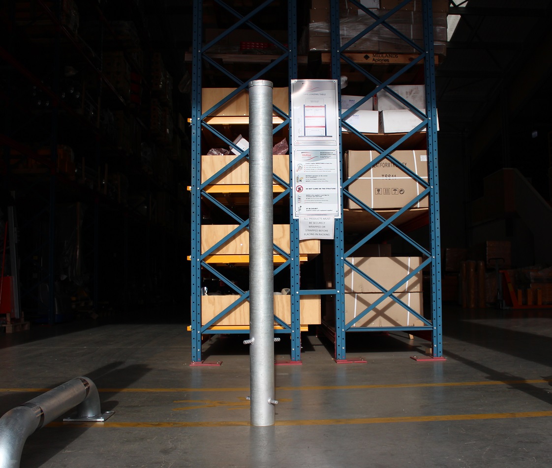 Cast-in Bollard (Galvanised) | Cast-in Bollards | Astrolift