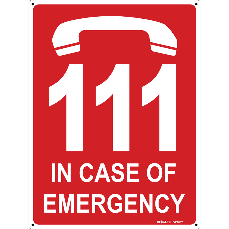 111 In Case of Emergency | First Aid Signs | Astrolift