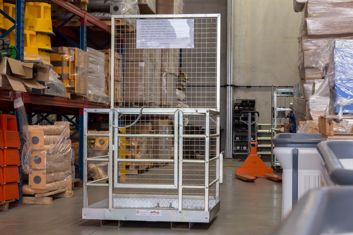 Forklift Man Cage | Forklift Cages and Safety Gear | Astrolift