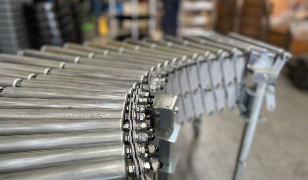 Flexible Roller Wheel Conveyor | Conveyors | Astrolift