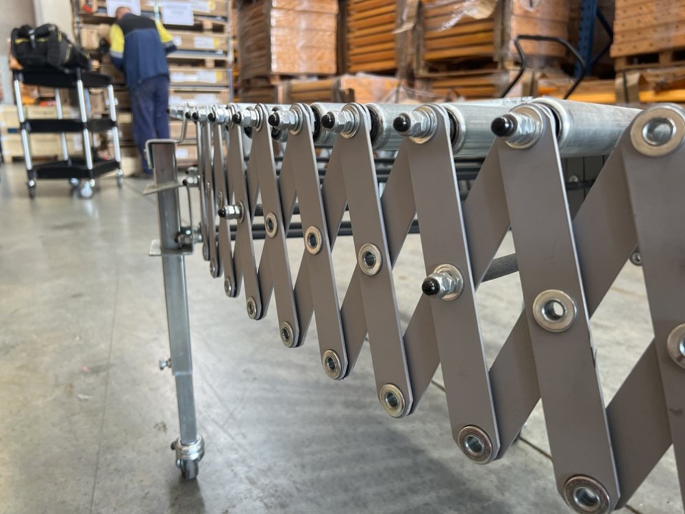 Flexible Roller Wheel Conveyor | Conveyors | Astrolift