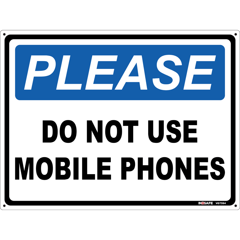Please Do Not Use Mobile Phones | General Signs | Astrolift