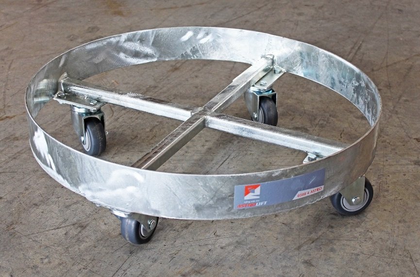 Drum Dolly (Galvanised) | Dollies and Cradles | Astrolift