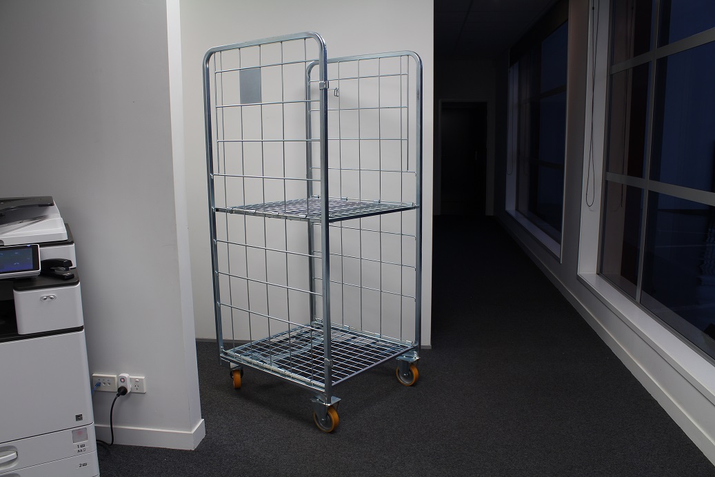 Two Sided Cage Trolley (Nesting Trolley) | Astrolift NZ | Cage Trolleys ...