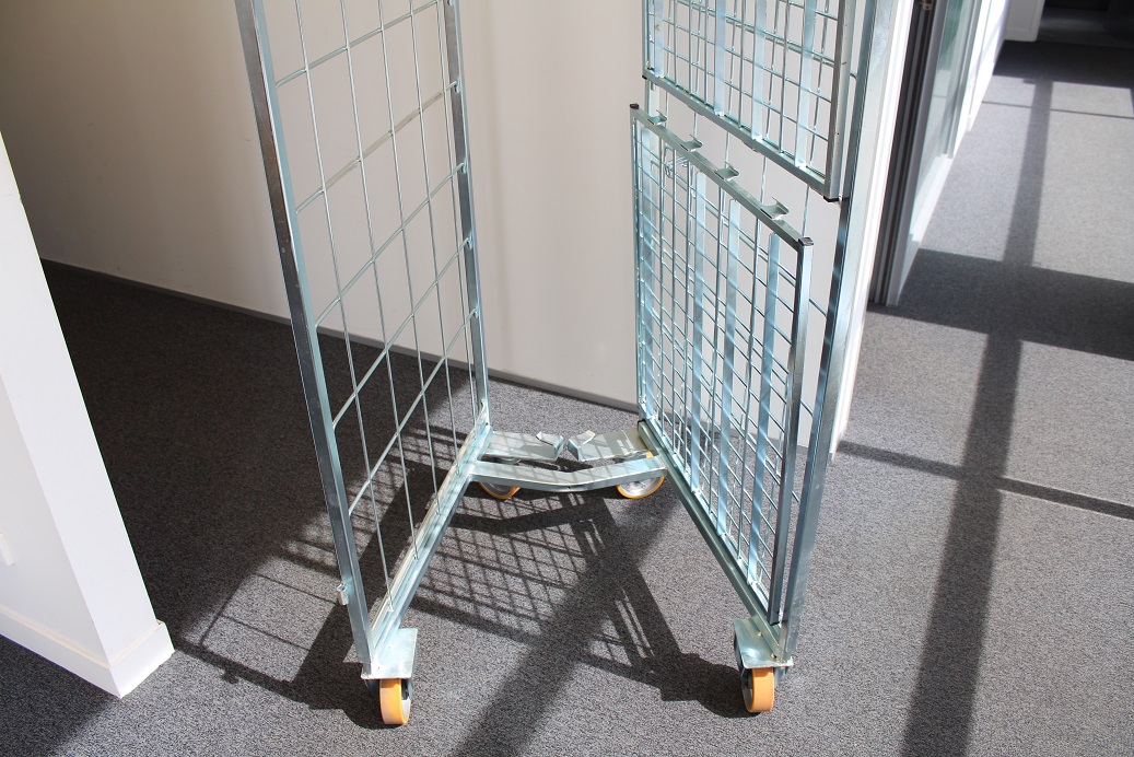 Two Sided Cage Trolley (Nesting Trolley) | Astrolift NZ | Cage Trolleys ...
