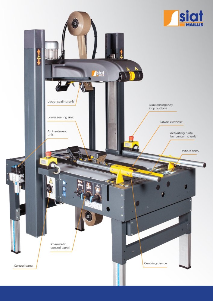 Box Taper (Random Adjustment, Semi-Auto) | Box Tapers | Astrolift