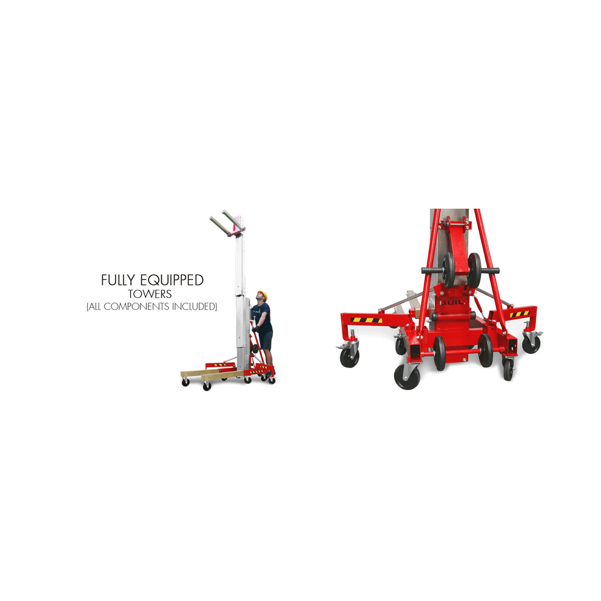 Utility Tower Lifters | GUIL Material Lift Equipment | Utility Lifters ...