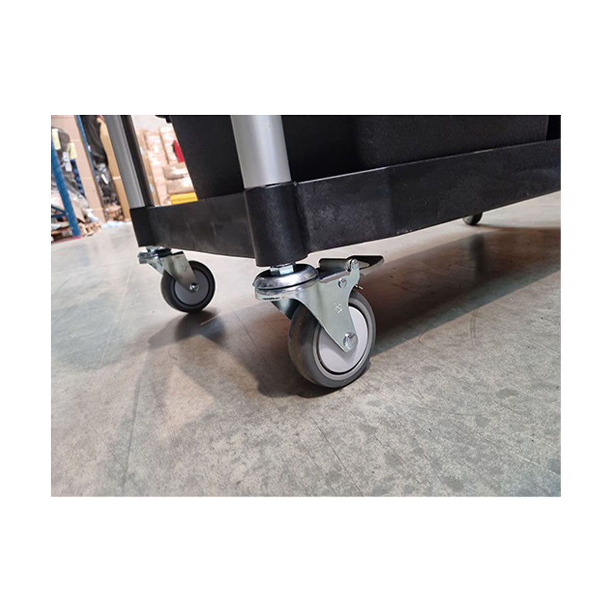 Service Trolley with Buckets | Astrolift Service Carts NZ | Trolleys ...