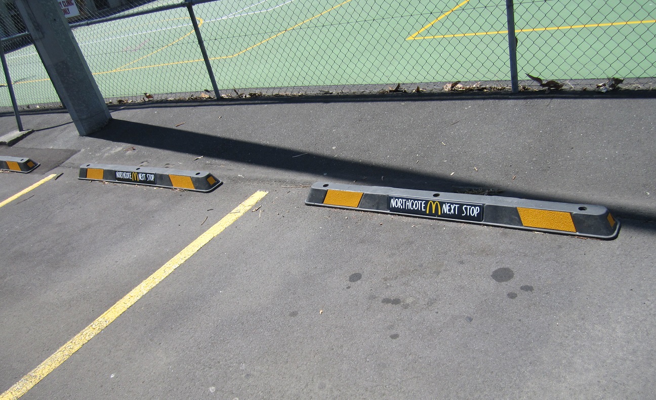 Heavy Duty Wheel Stops | Tuff Stop | Wheel Stops | Astrolift