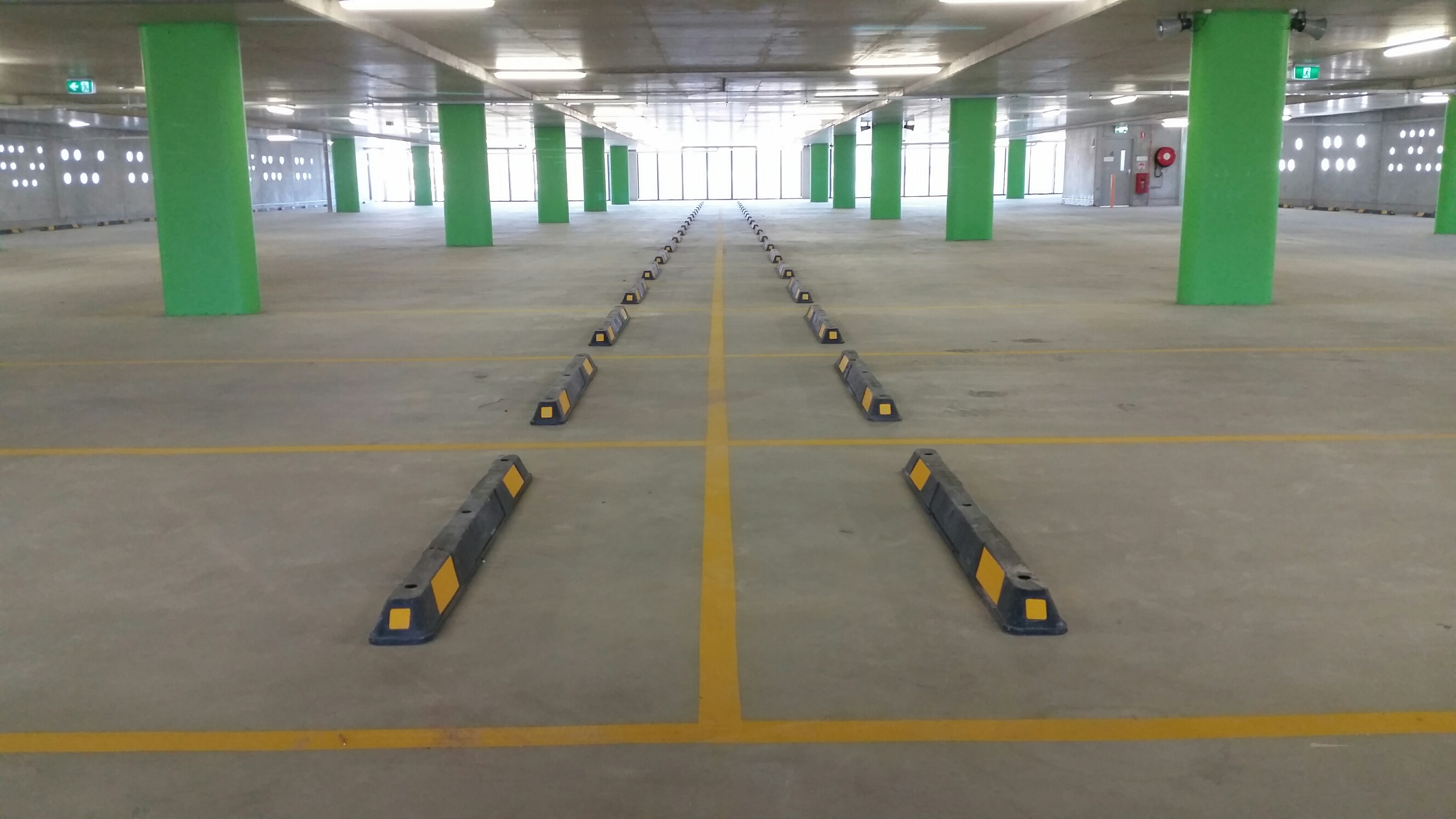 Heavy Duty Wheel Stops | Tuff Stop | Wheel Stops | Astrolift