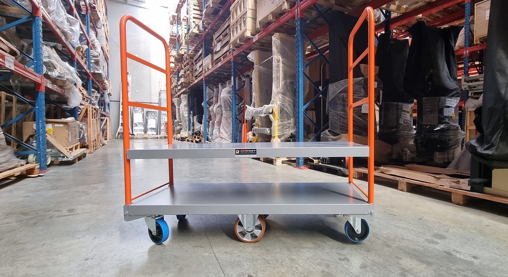 Platform Trolley with Relocatable Top Platform | Platform Trolleys ...
