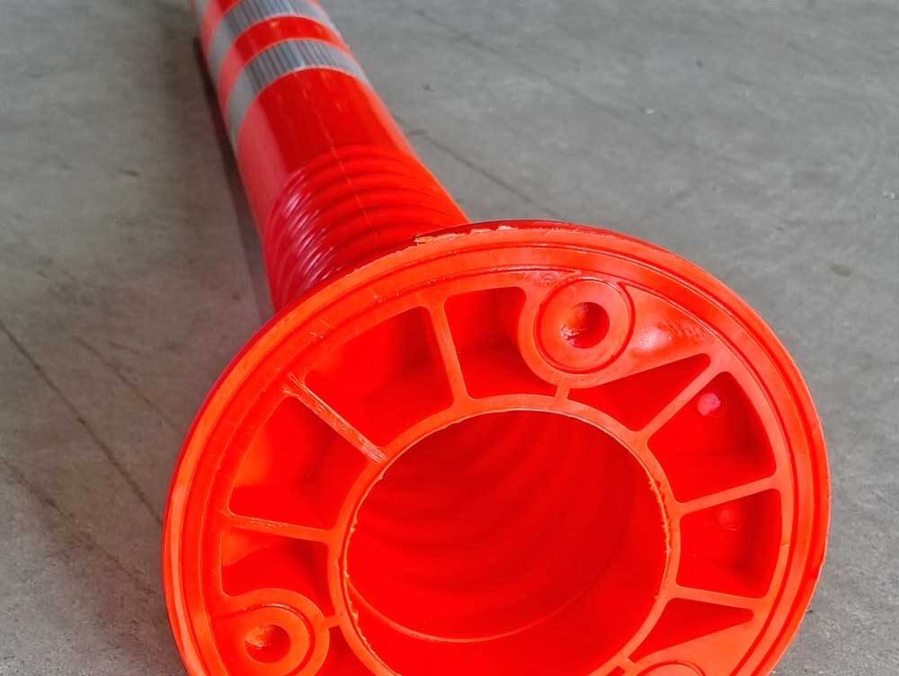 Plastic Traffic Bollards | Traffic Safety @ Astrolift NZ | Bollards ...