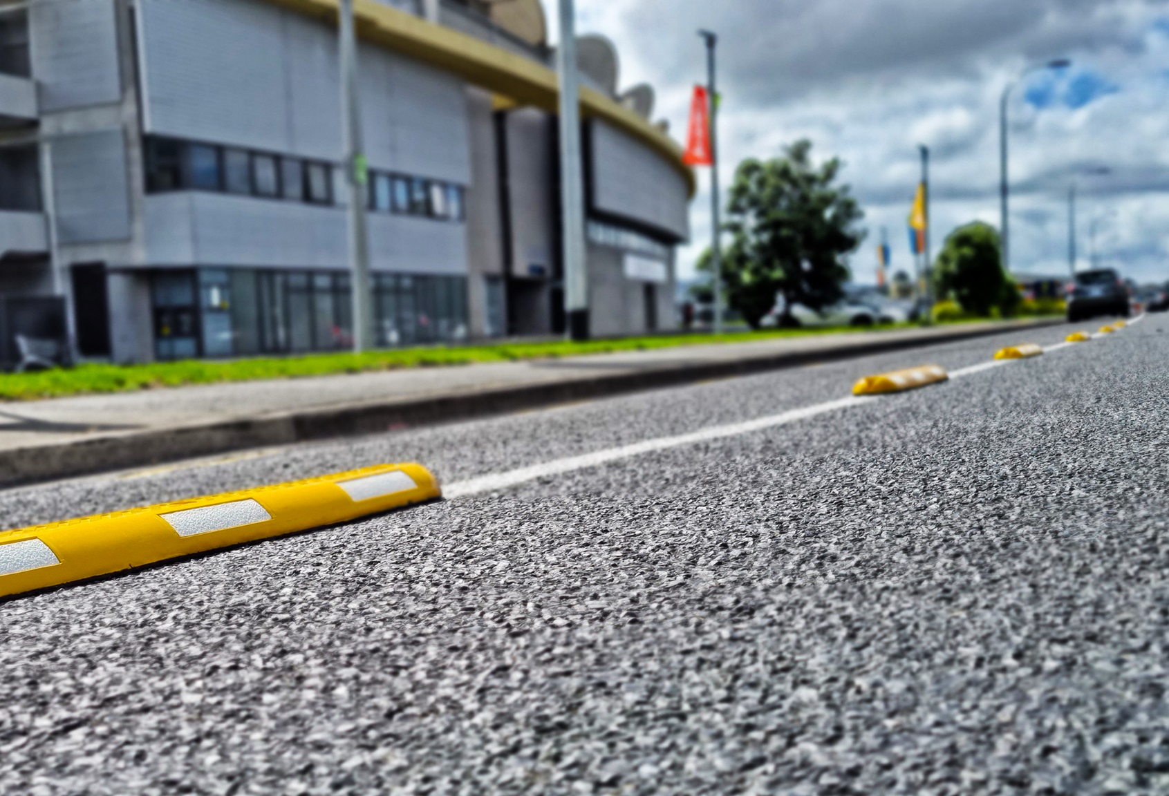 Cycleway Traffic Lane Delineator | Traffic Lane Separators | Astrolift