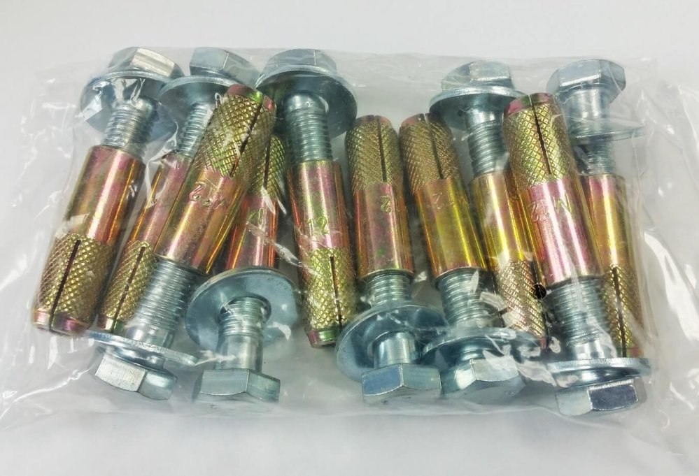 50mm Wedge Anchor Zinc Plated M12 | Astrolift New Zealand | Fixings ...