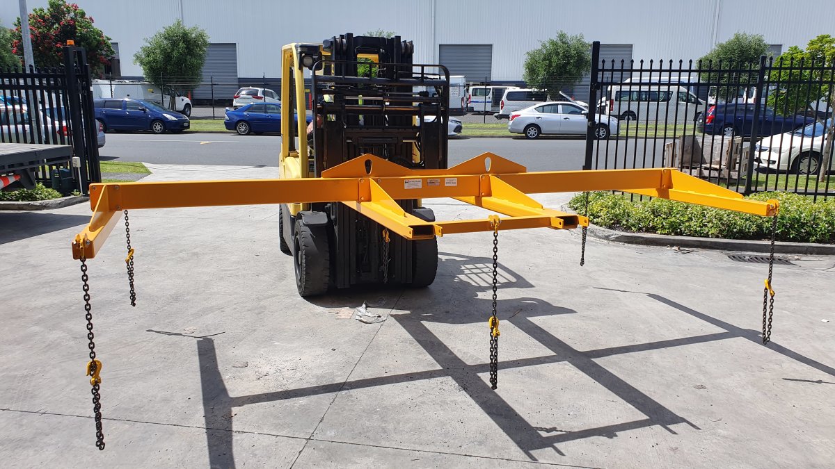 Forklift Mount Mesh Lifter | Forklift Attachments | Astrolift