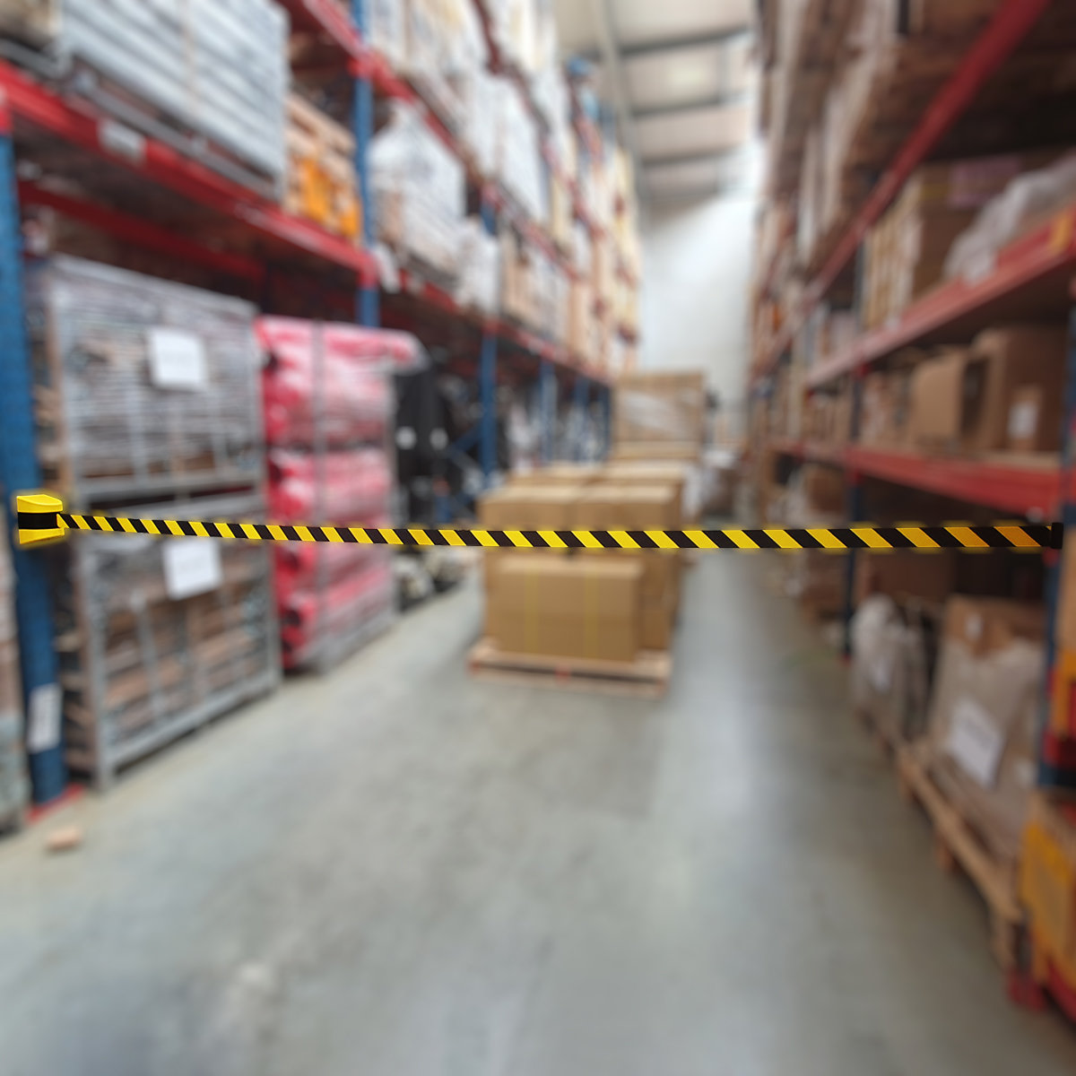 Wall Mounted Belt Barrier | Expandable Safety Barriers | Astrolift